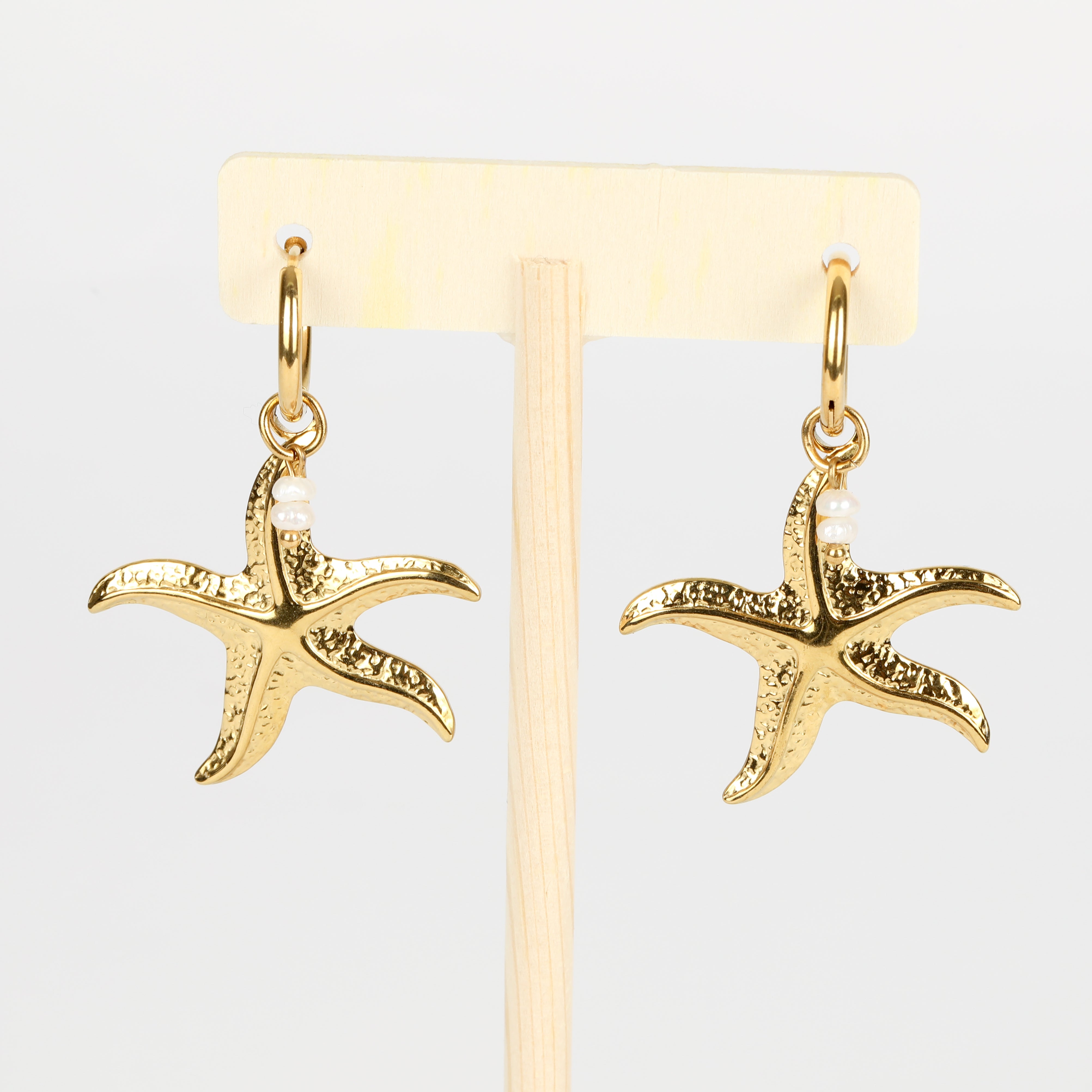 Big Starfish Freshwater Pearl Earrings – Umbrella Studio